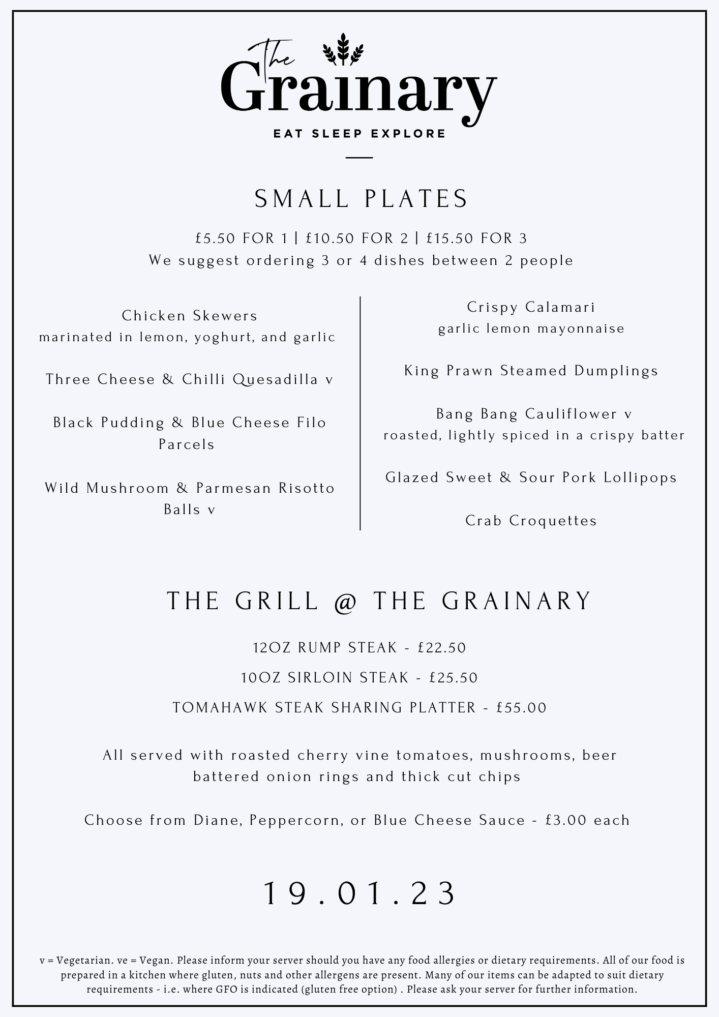 The Grainary - Eat, Sleep and Explore